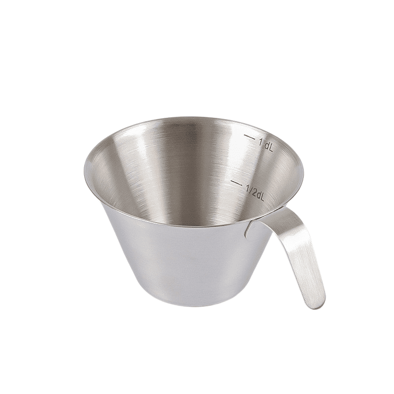 304 Stainless Steel Espresso Measuring Cup with Scale Ounce Cup for ...