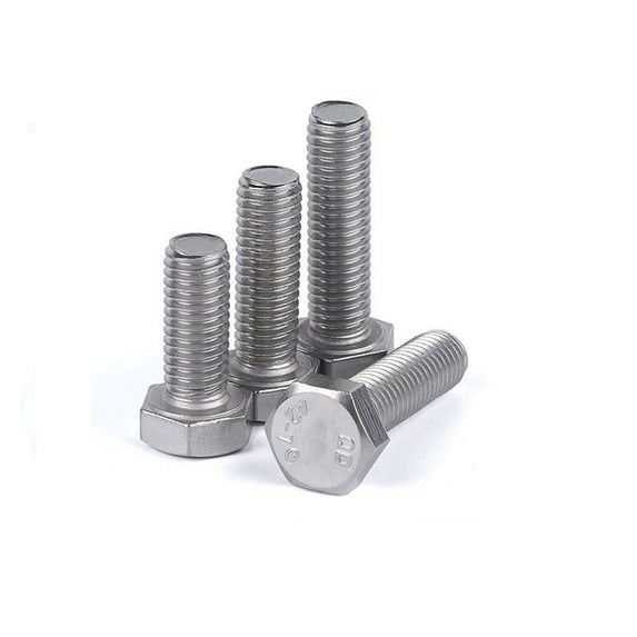 304 Stainless Steel External Hexagon Screw Bolt Outer Hex Screws Fasteners M3 M4 M5 - Walmart.com