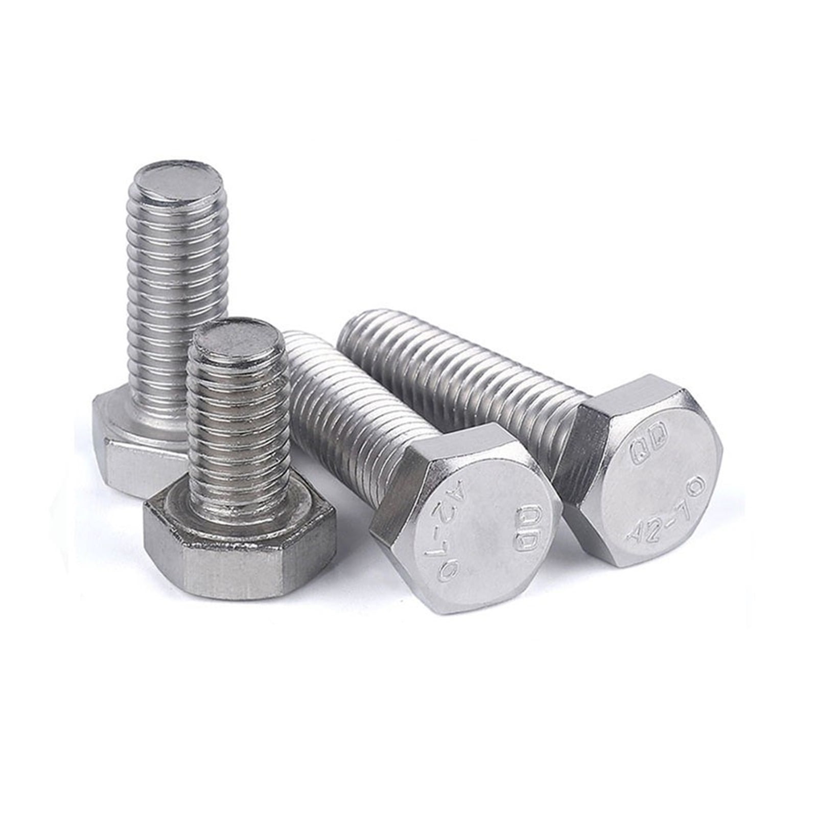 304 Stainless Steel External Hexagon Screw Bolt Outer Hex Screws with ...