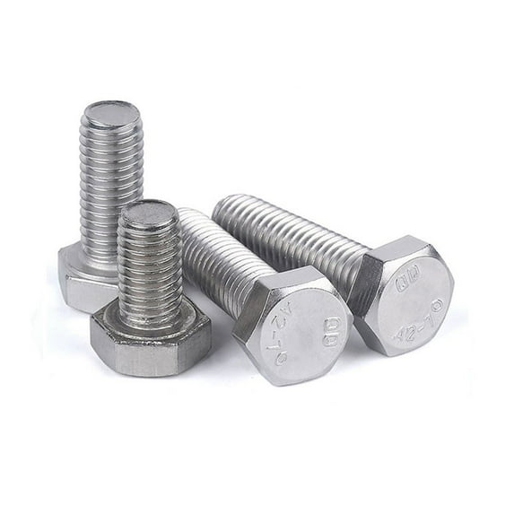 304 Stainless Steel External Hexagon Screw Bolt Outer Hex Screws with ...