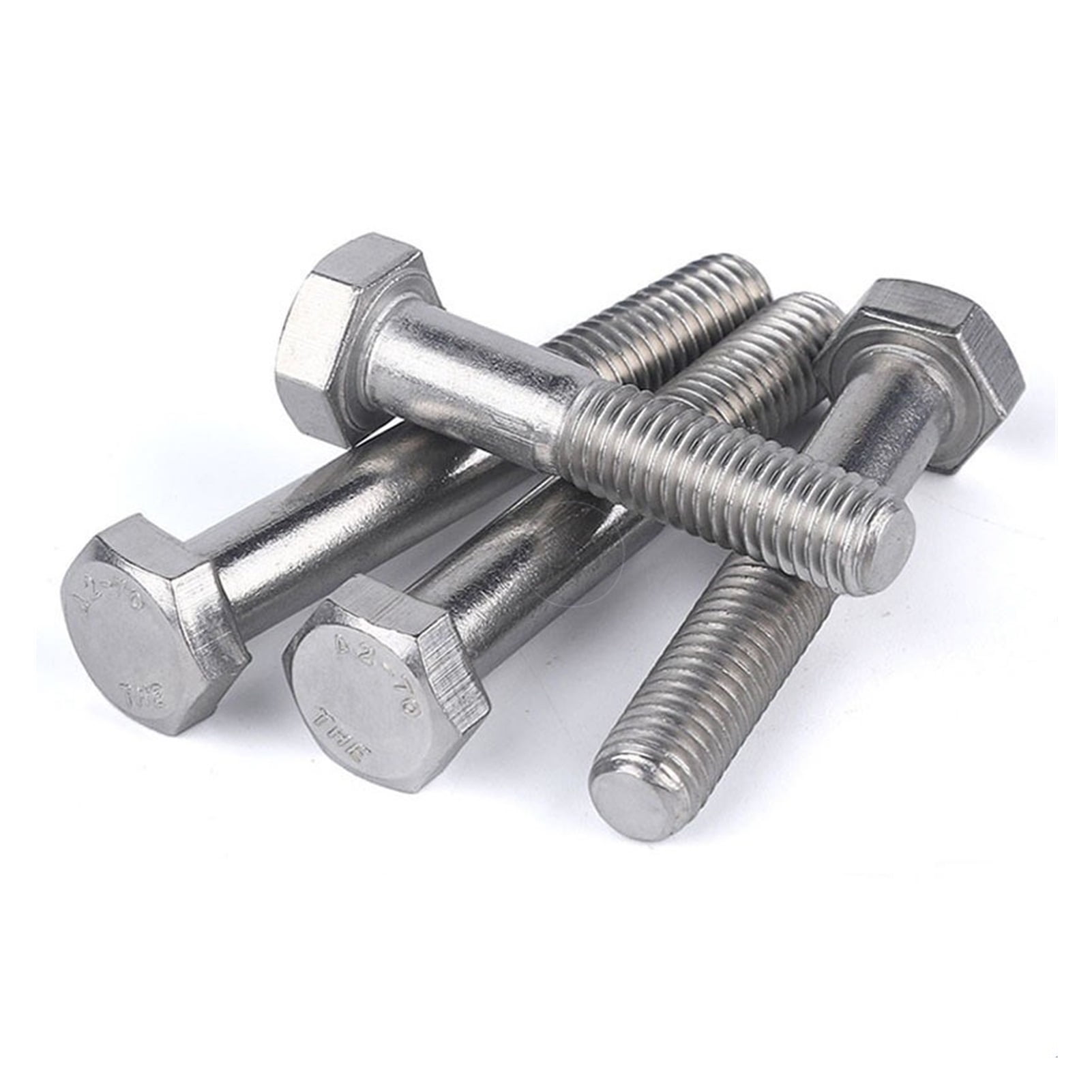 304 Stainless Steel External Hexagon Screw Bolt Outer Hex Screws with ...