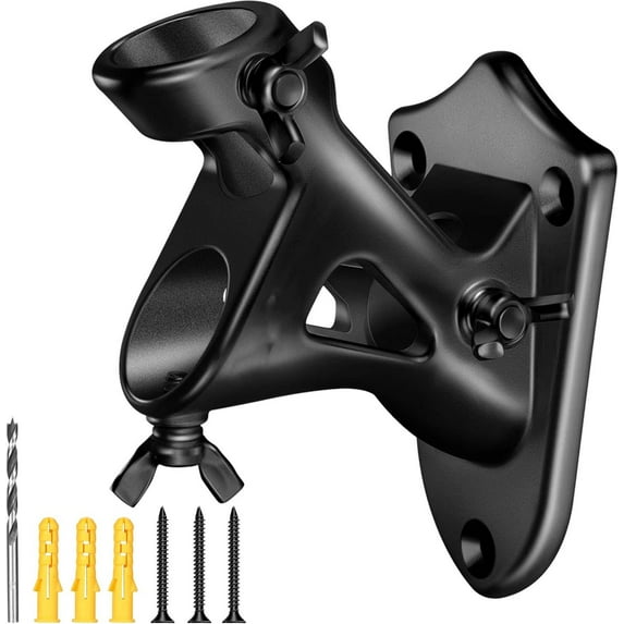 304 Stainless Steel Flag Pole Holder, Heavy Duty Flag Pole Bracket for ...