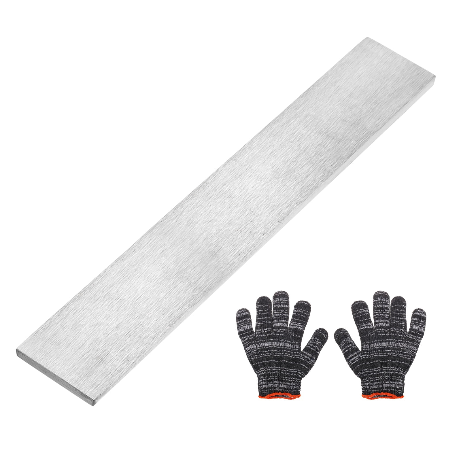 304 Stainless Steel Flat Bar, 15/64" Thickness 1-31/32" Wide 11-13/16 ...