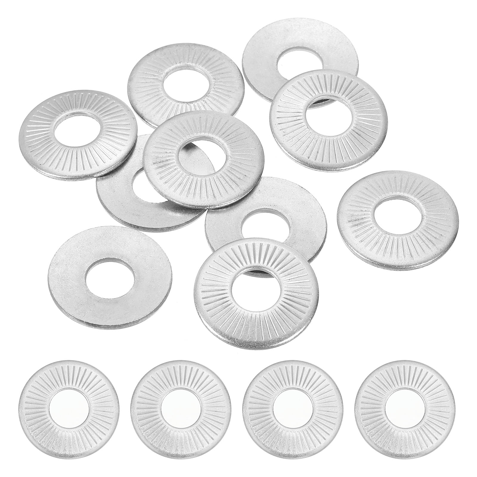 304 Stainless Steel Flat Washers M10x27mm Belleville Spring Disc Washer ...