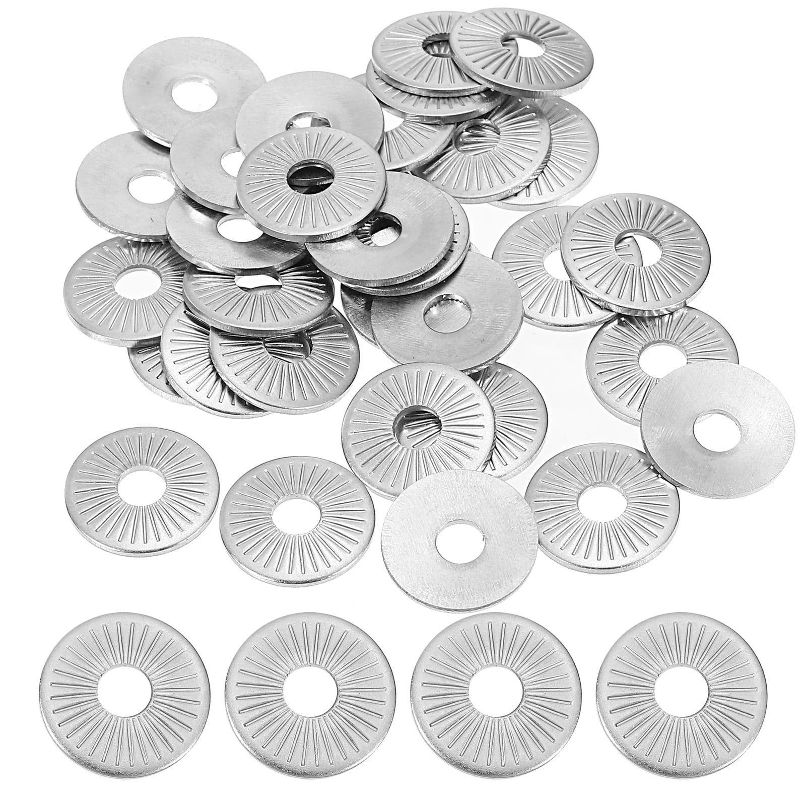 304 Stainless Steel Flat Washers M4x14mm Belleville Spring Disc Washer ...