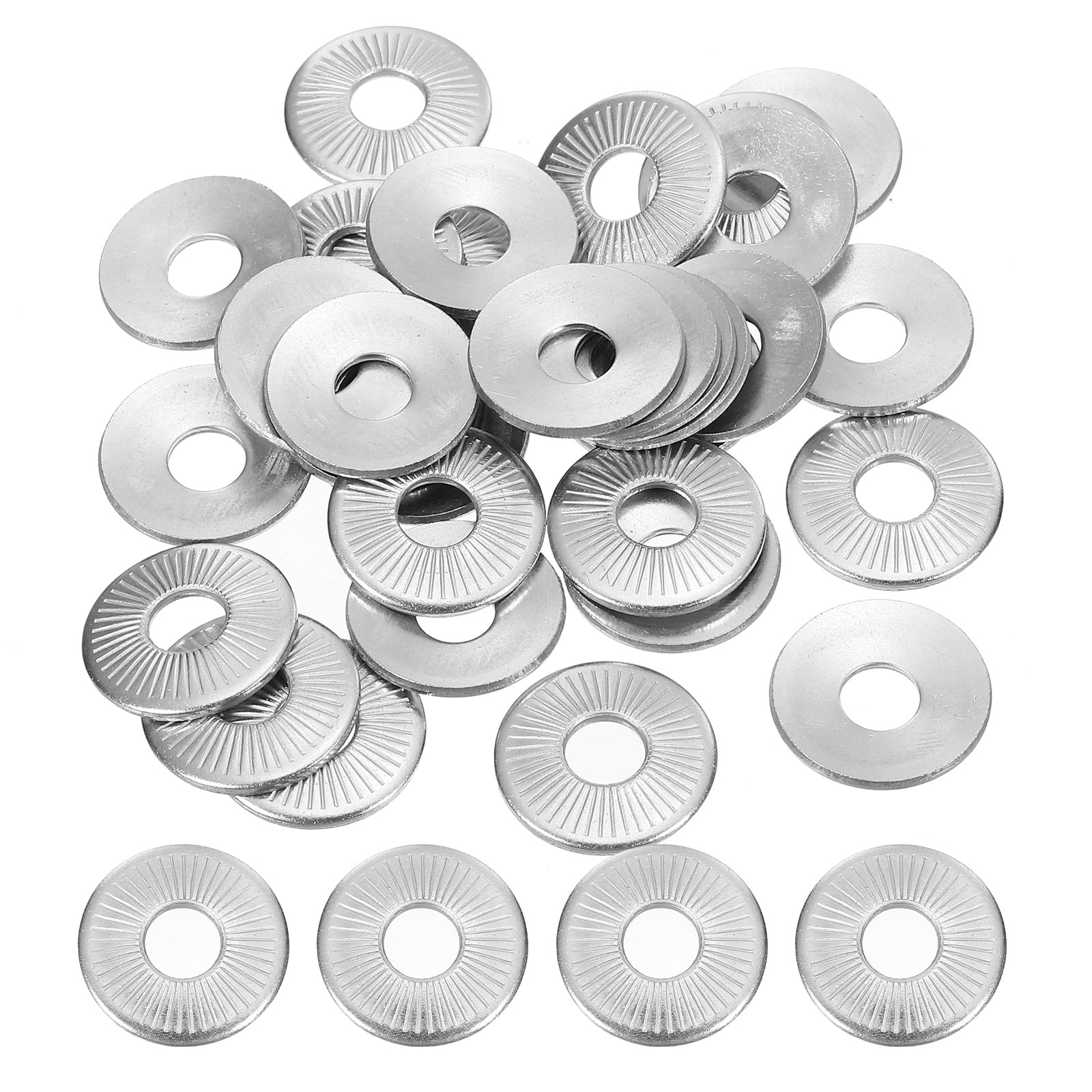 304 Stainless Steel Flat Washers M6x18mm Belleville Spring Disc Washer ...