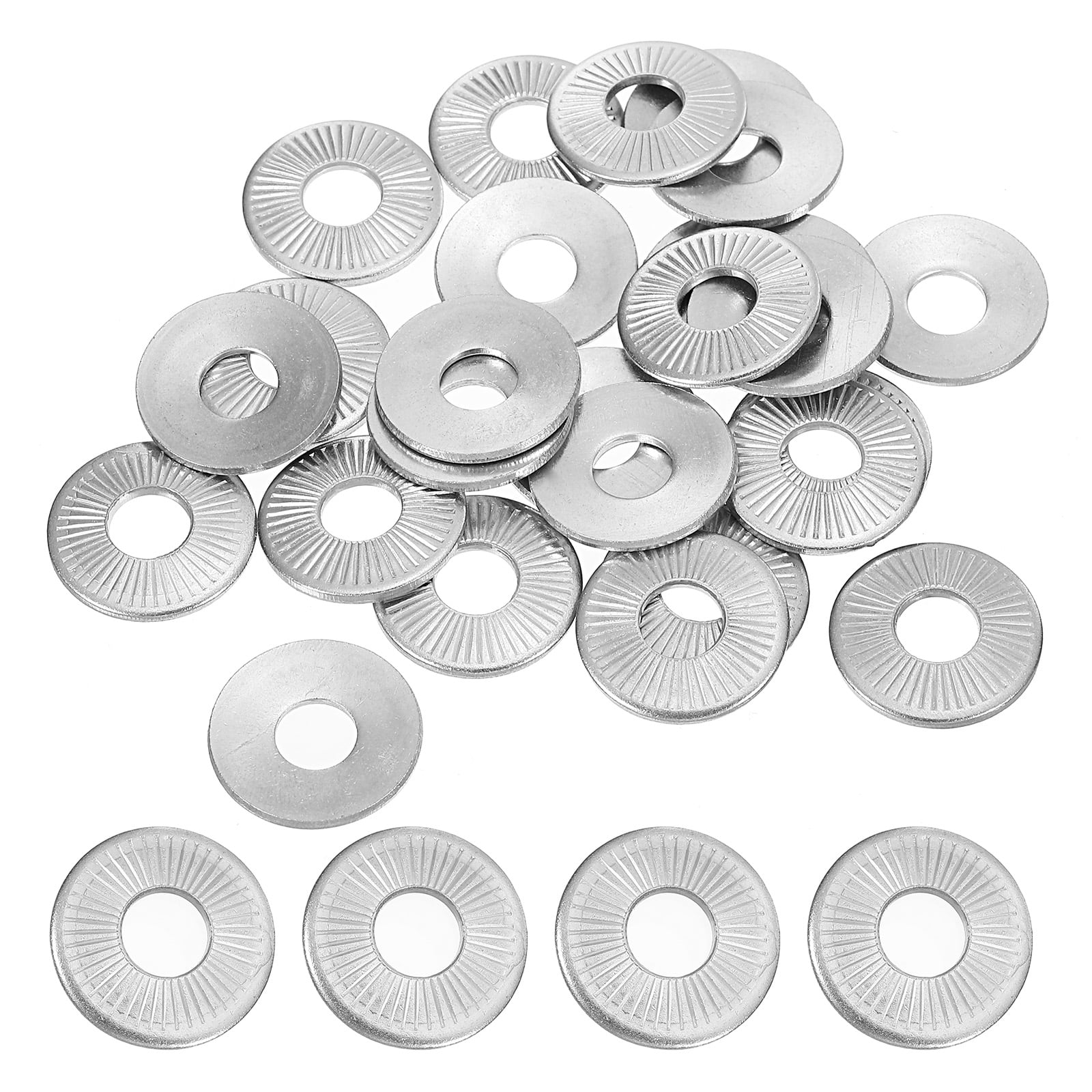 304 Stainless Steel Flat Washers M8x22mm Belleville Spring Disc Washer ...