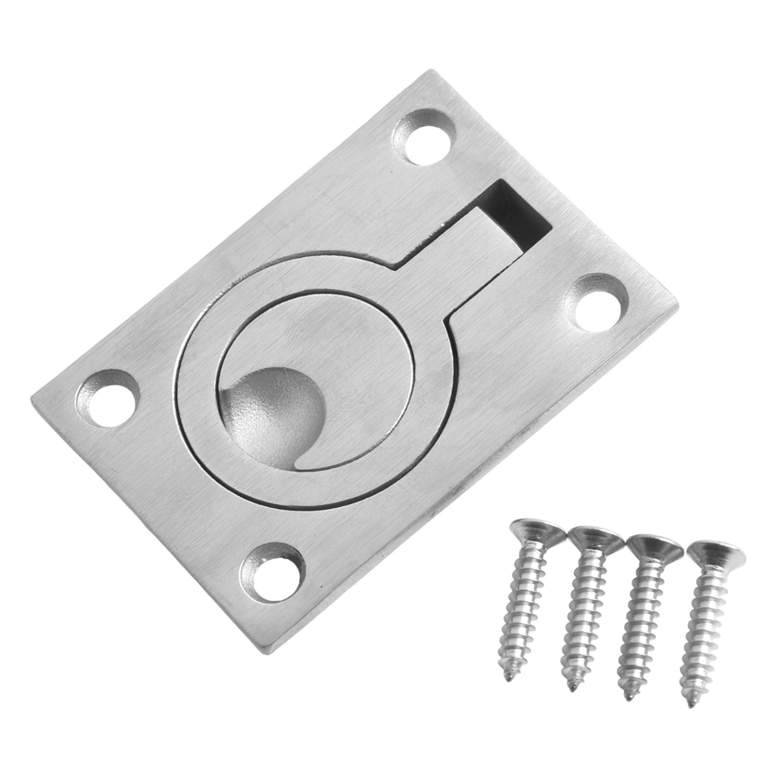 304 Stainless Steel Flush Ring Pull Handle for Cupboards and Cabinets ...