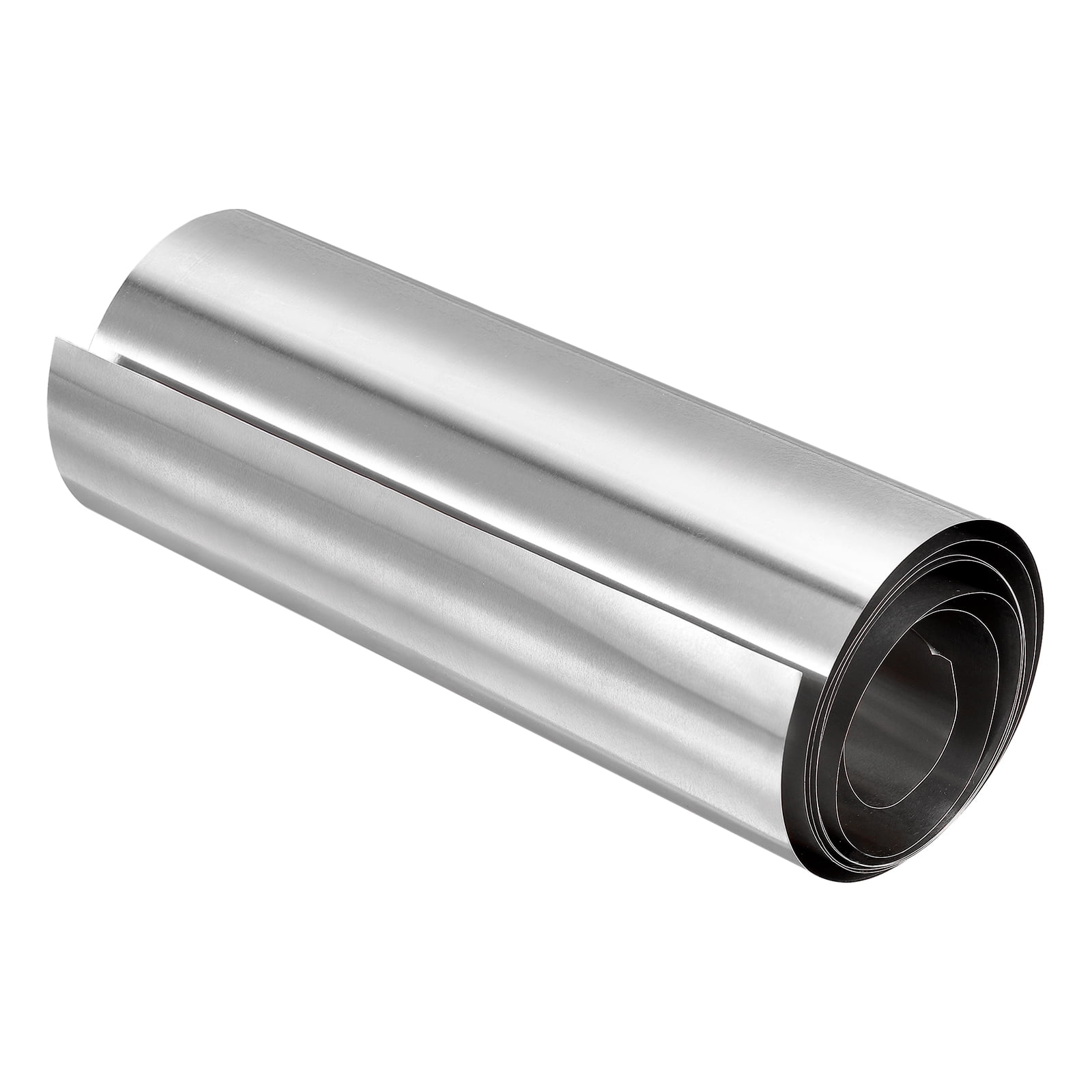 Uxcell 304 Stainless Steel Foil Roll，0.2mm x 150mm x 1M Polished Finish ...