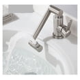 304 Stainless Steel Foldable Basin Mixer Tap 360 Degree Swivel Bathroom ...