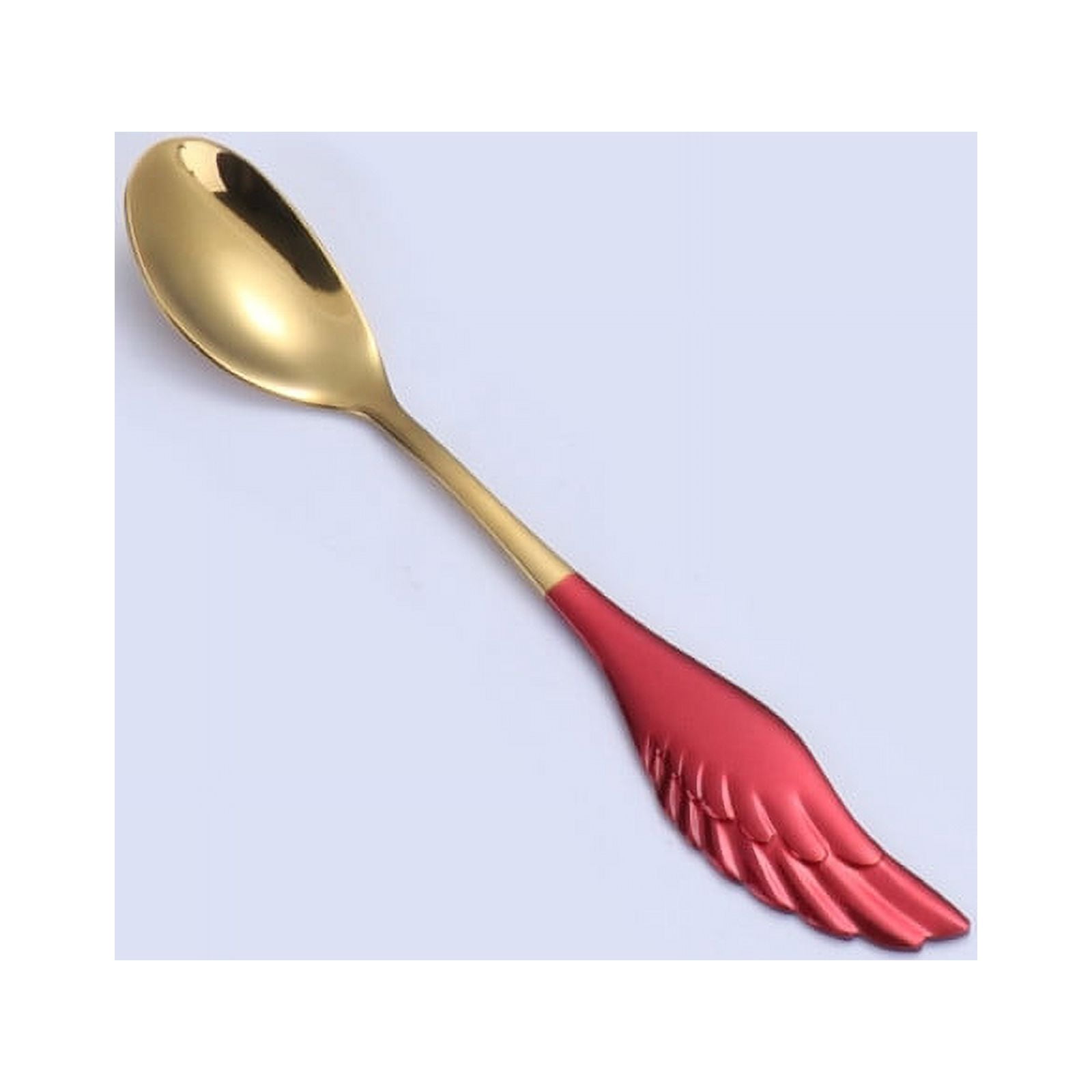 304 Stainless Steel Forks and Spoons Decorated with Wings Pattern ...