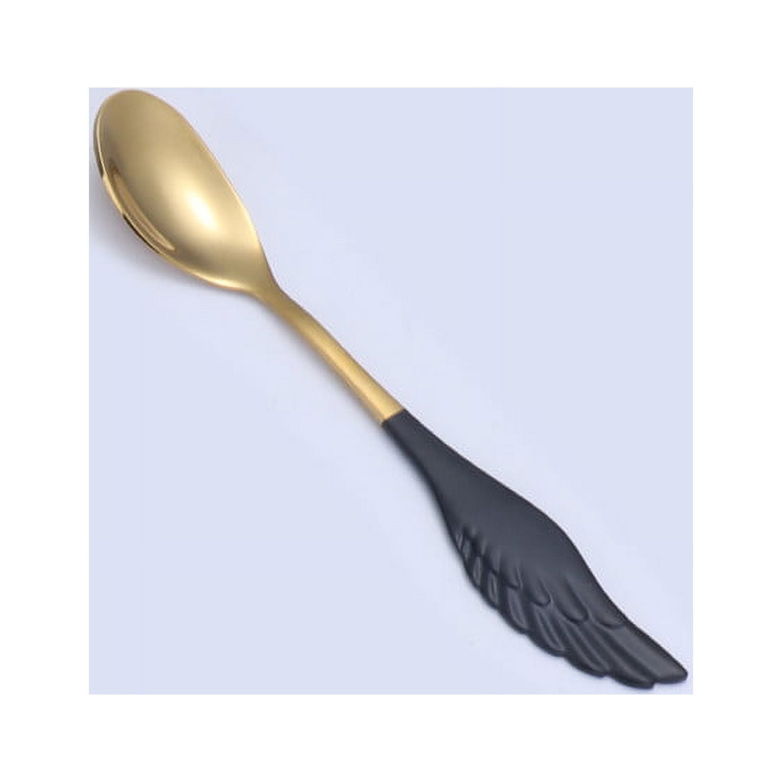 304 Stainless Steel Forks and Spoons Decorated with Wings Pattern ...