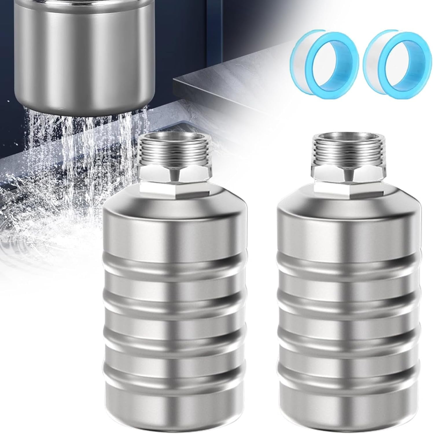 304 Stainless Steel Fully Automatic Water Level Control Float Valve, 2 ...