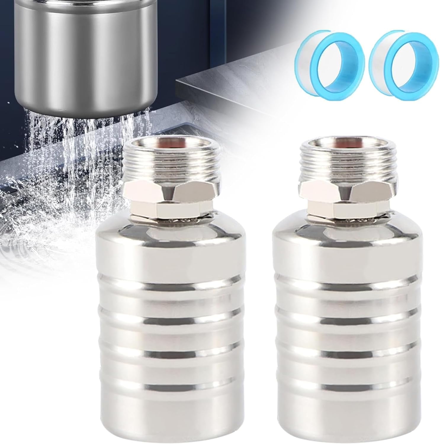 304 Stainless Steel Fully Automatic Water Level Control Float Valve, 2 ...