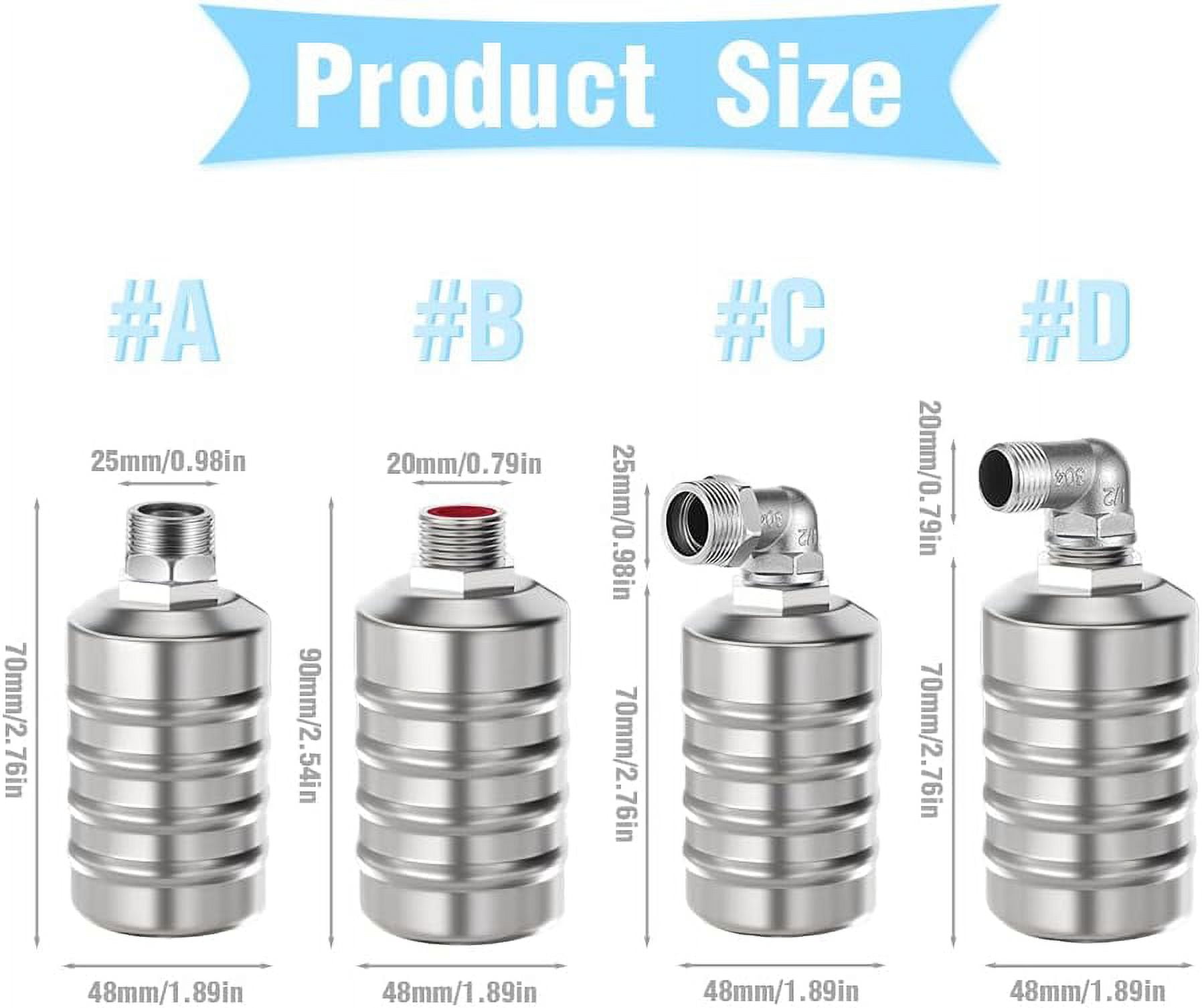 304 Stainless Steel Fully Automatic Water Level Control Float Valve ...