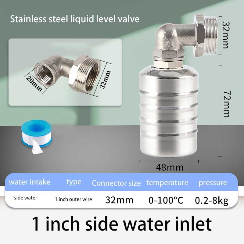 304 Stainless Steel Fully Automatic Water Level Control Float Valve ...