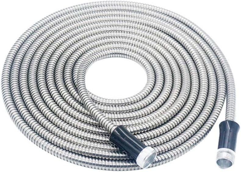 304 Stainless Steel Garden Hose Metal Garden Water Hose Pipe With Free