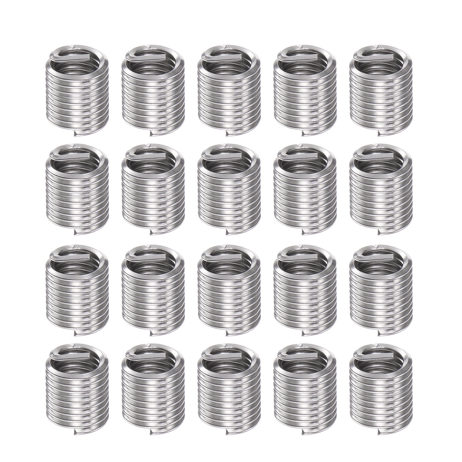 304 Stainless Steel Helical Wire Threaded Inserts Threaded Sleeve 5/16 ...