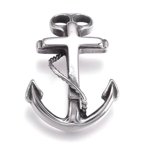 304 Stainless Steel Hook Clasps For Leather Cord Bracelets Making ...