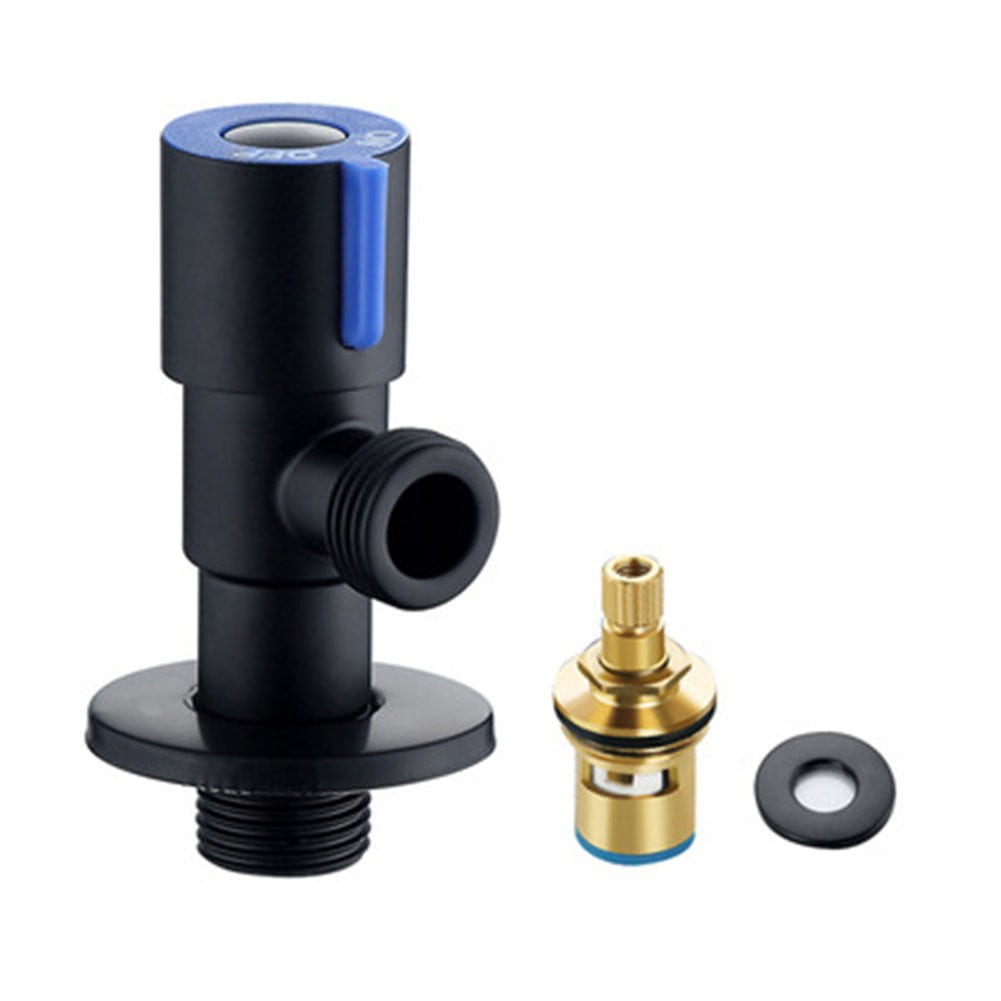 304 Stainless Steel Hot And Cold Water Inlet Angle Valve Wall Faucet ...