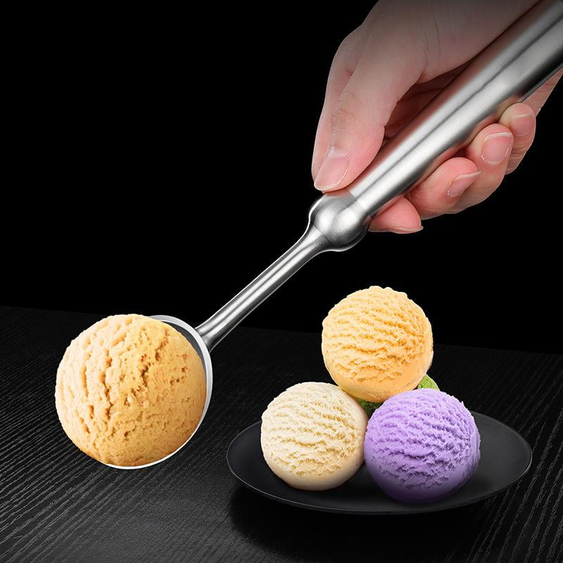 304 Stainless Steel Ice Cream Scoop Ice Cream Ball Digger ...