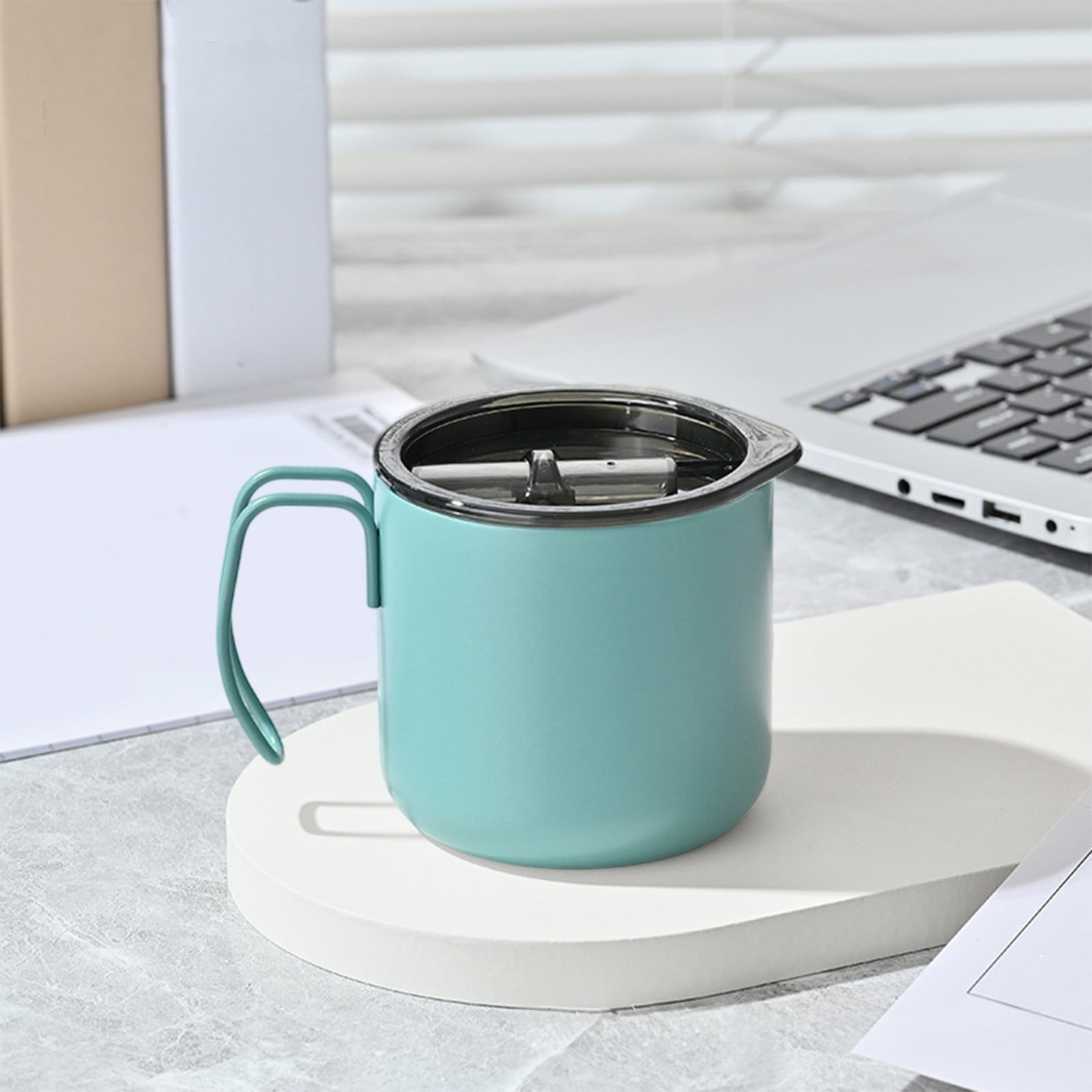 304 Stainless Steel Insulated Coffee Cup - 12oz Double Layer Vacuum Mug ...