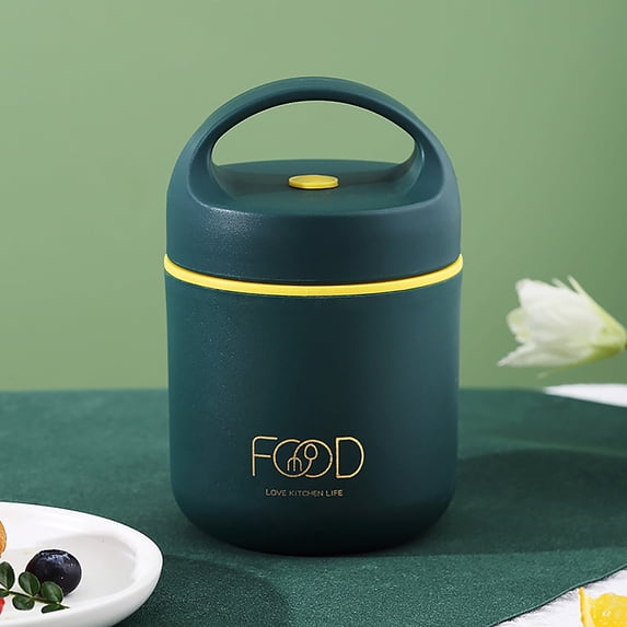 304 Stainless Steel Insulated Food Jar | 12oz Mini Breakfast Cup with ...