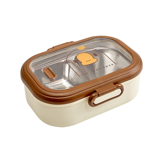 304 Stainless Steel Insulated Lunch Box Microwave Heating Student ...