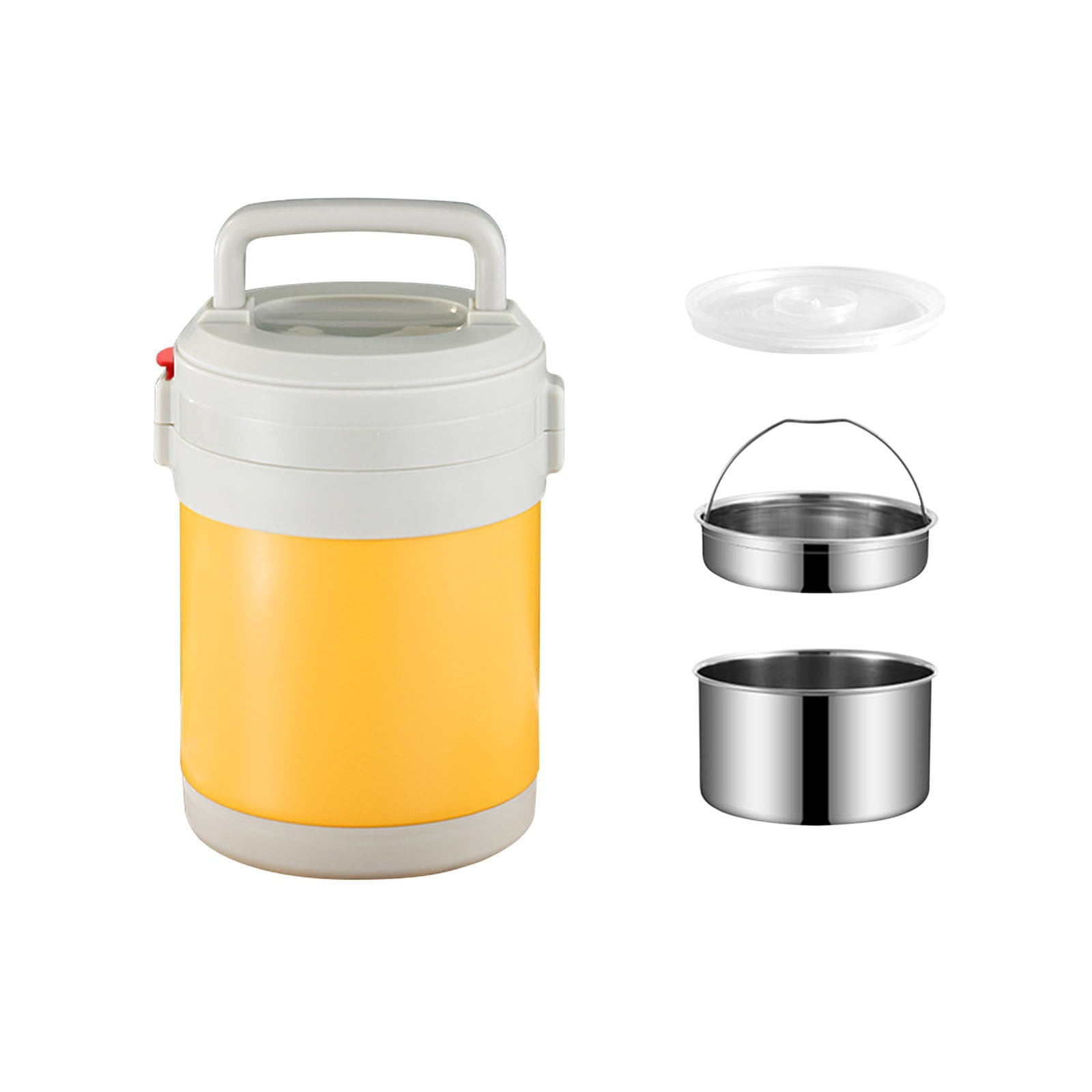 304 Stainless Steel Insulated Lunch Jar, 1600ml Portable Food Container ...