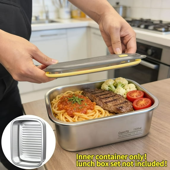 304 Stainless Steel Intelligent Self-Warming Lunch Container - 20000mAh ...
