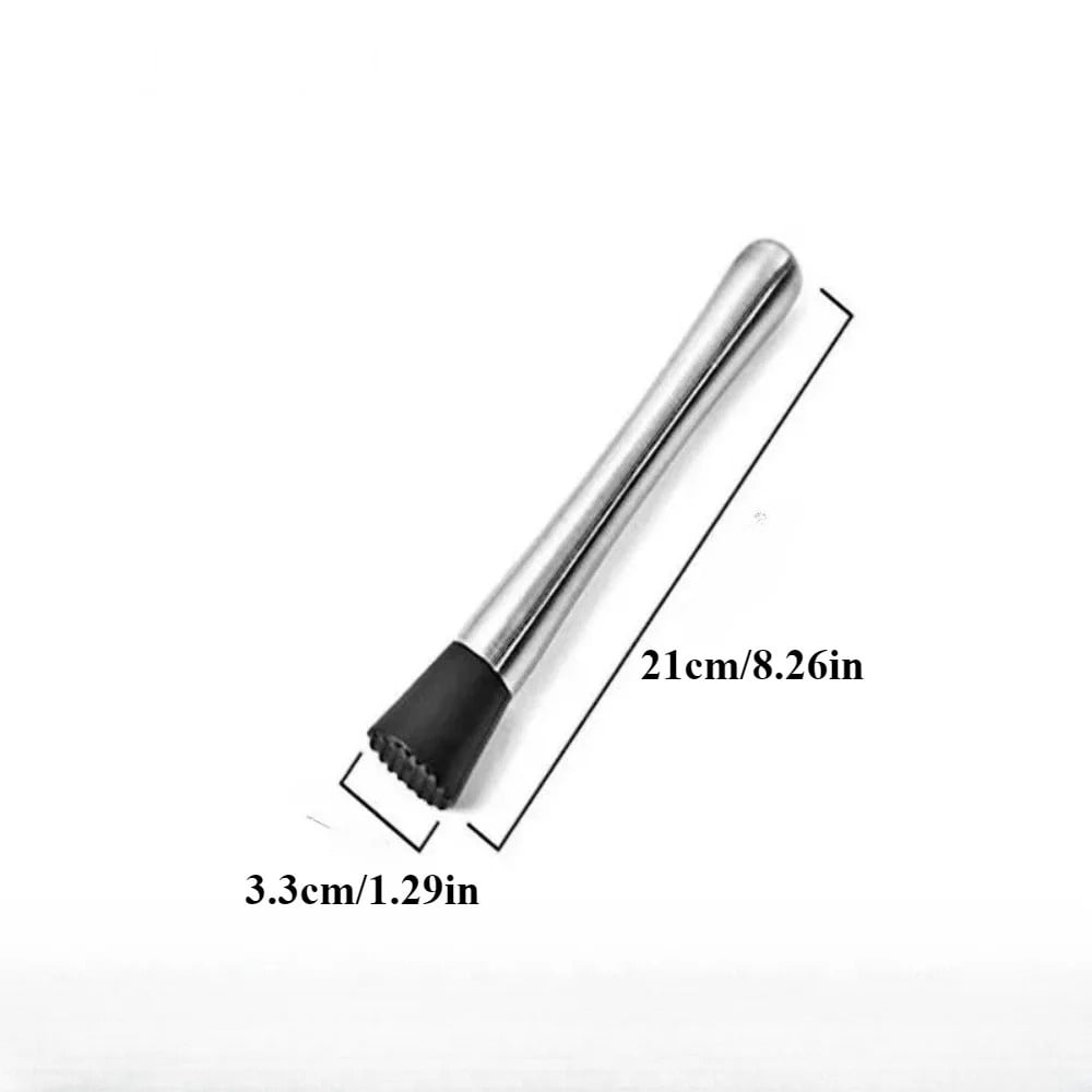 304 Stainless Steel Juice Rammer Ice Crusher Hammer Shaker Cup Beating ...