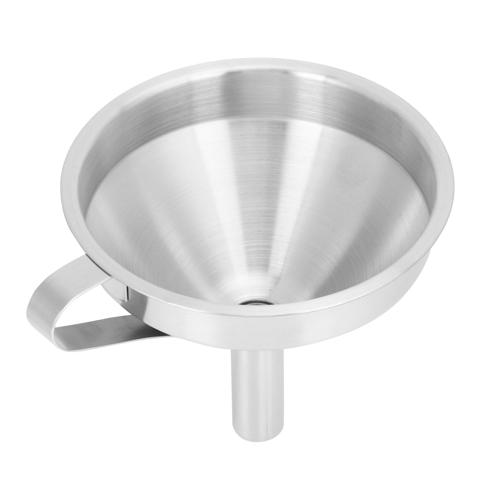 304 Stainless Steel Kitchen Funnel With Detachable Filter For Oil Beer Coffee Water 13cm ...