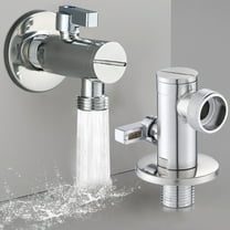 RichLink 304 Stainless Steel Angle Valve，1/2" Universal Water Heater ...