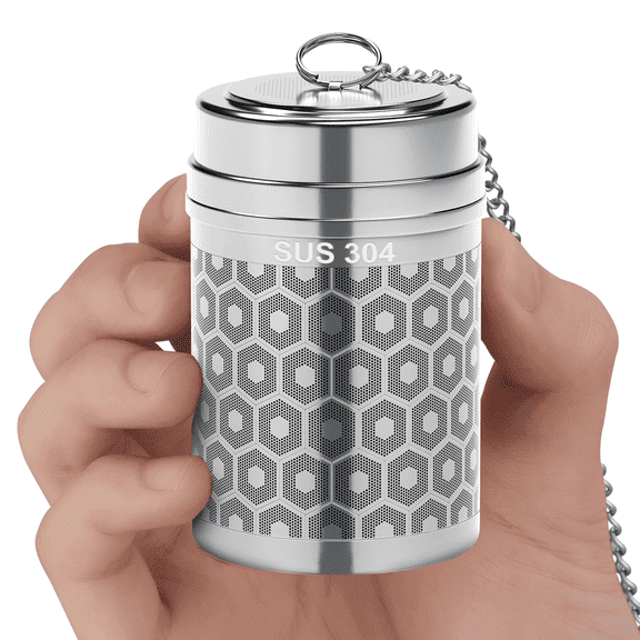 Extra Fine Mesh Tea Infuser/Strainer, Stainless Steel Loose Leaf Tea ...