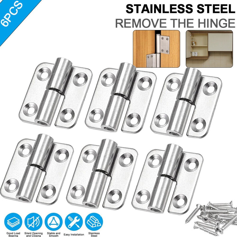 304 Stainless Steel Lift Off Hinges 1.5 Inch Small Flag Door Hinges for ...