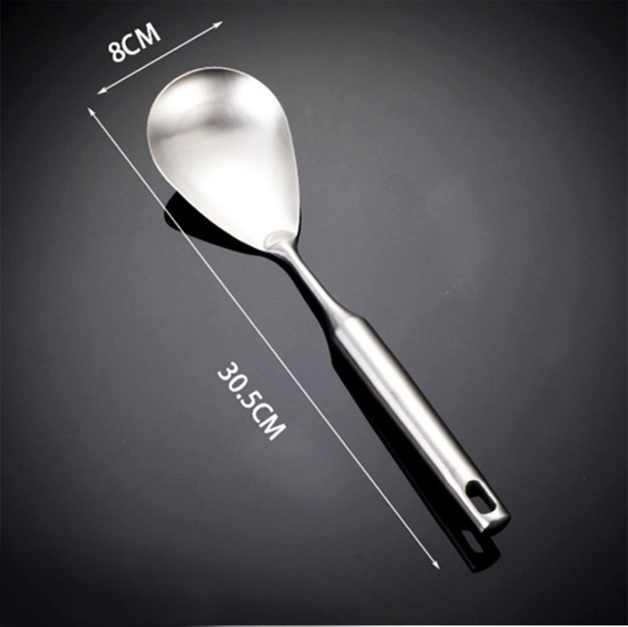 304 Stainless Steel Long Handle Wok Spatula,Cooking Shovel Spoon ...