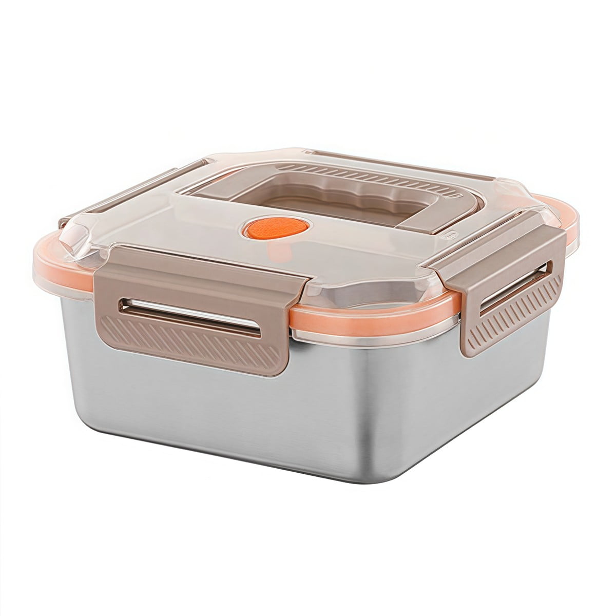 304 Stainless Steel Lunch Box Food Container Leakproof Travel Storage Box 1800ML - Walmart.com