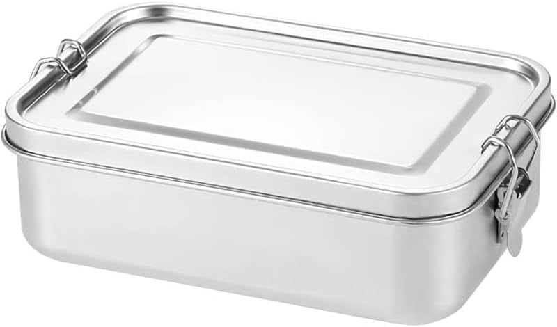 304 Stainless Steel Lunch Box Food Grade Office Student Lunch Box with ...