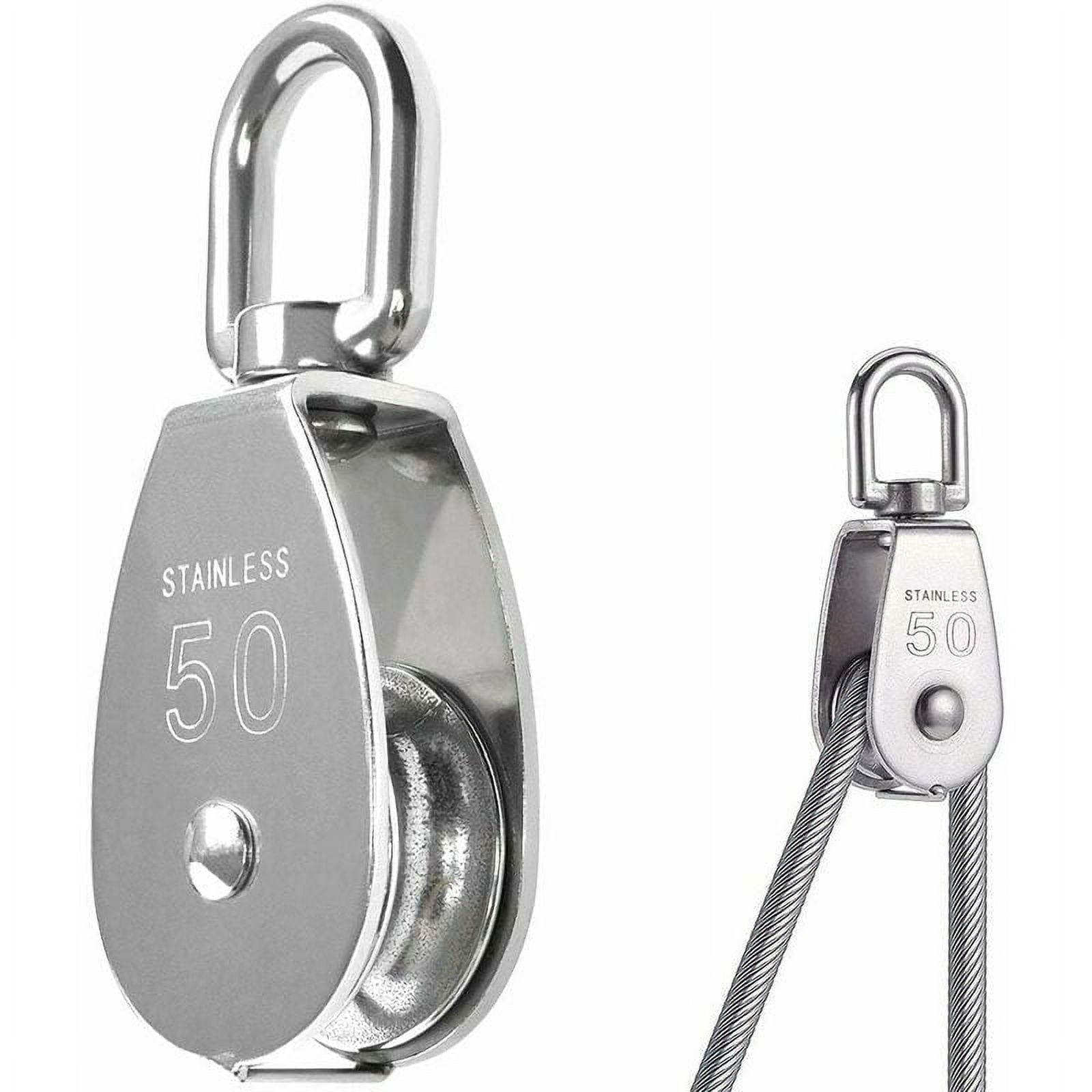 304 Stainless Steel M50 Pivot Pulley, Single Block Lifting Capacity ...