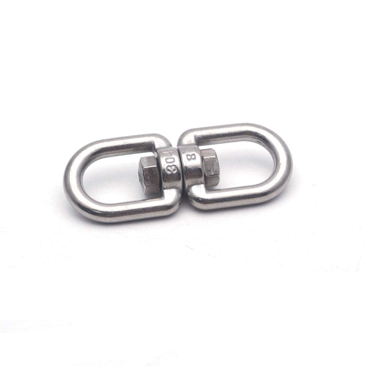 304 Stainless Steel M8 5/16" Double Ended Swivel Rigging Connector for ...