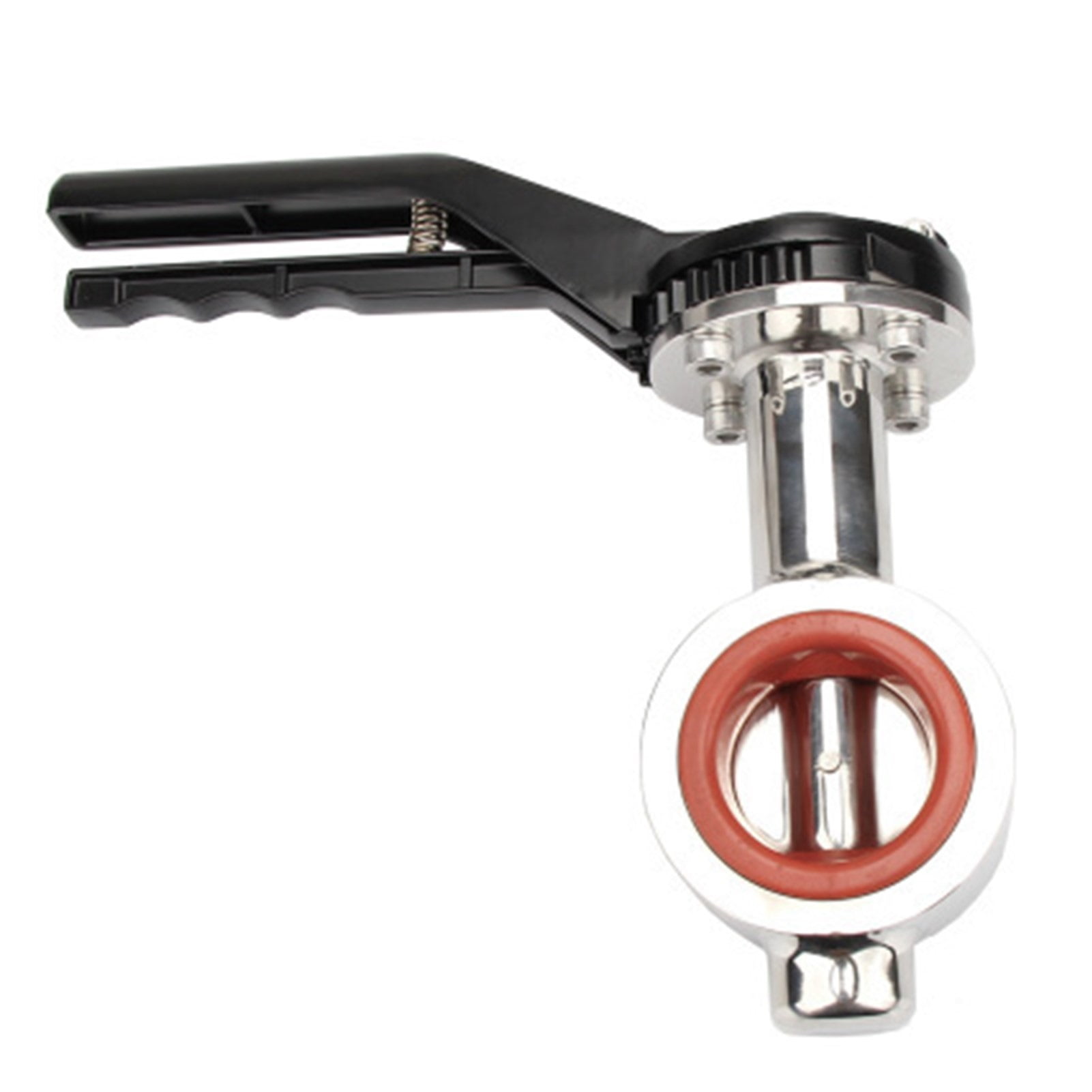 304 Stainless Steel Manual Wafer Butterfly Valve D71X Sanitary Cantonese Butterfly Valve 50 65 ...