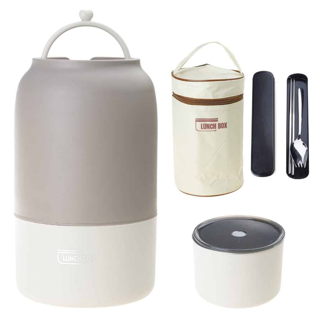 304 Stainless Steel Meal Container Insulated Double Layer Bentos Box ...