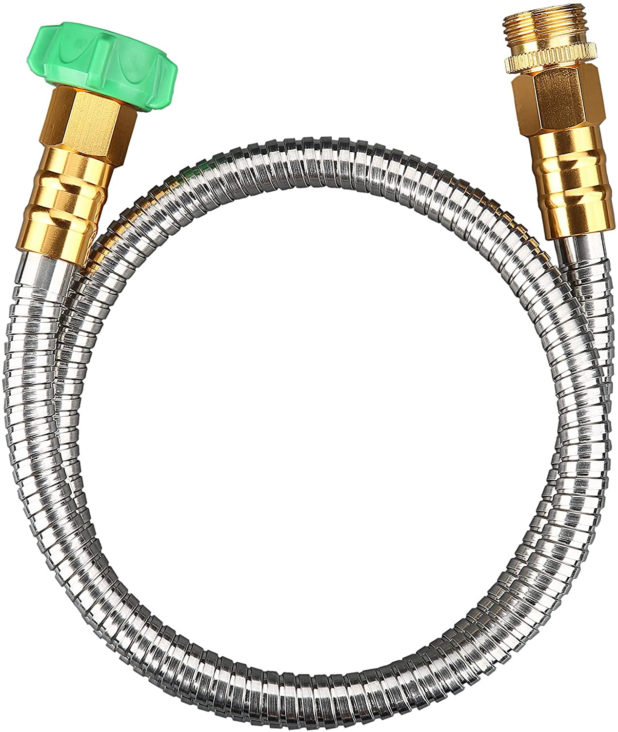 304 Stainless Steel Metal Garden Hose Connector 5 Feet Short Garden ...