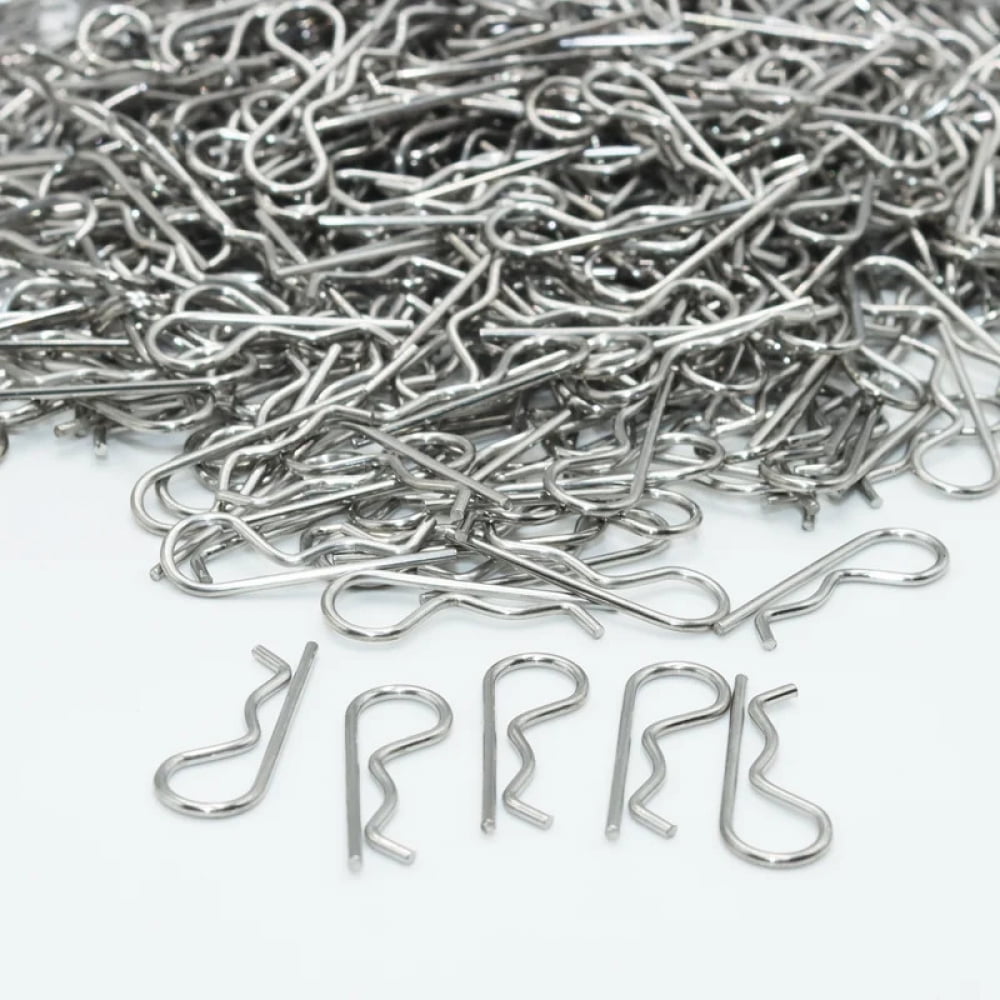 304 Stainless Steel Metal Pin B-type Pin M1 M2 M3 M4 M5 Cotter Pin Wave ...