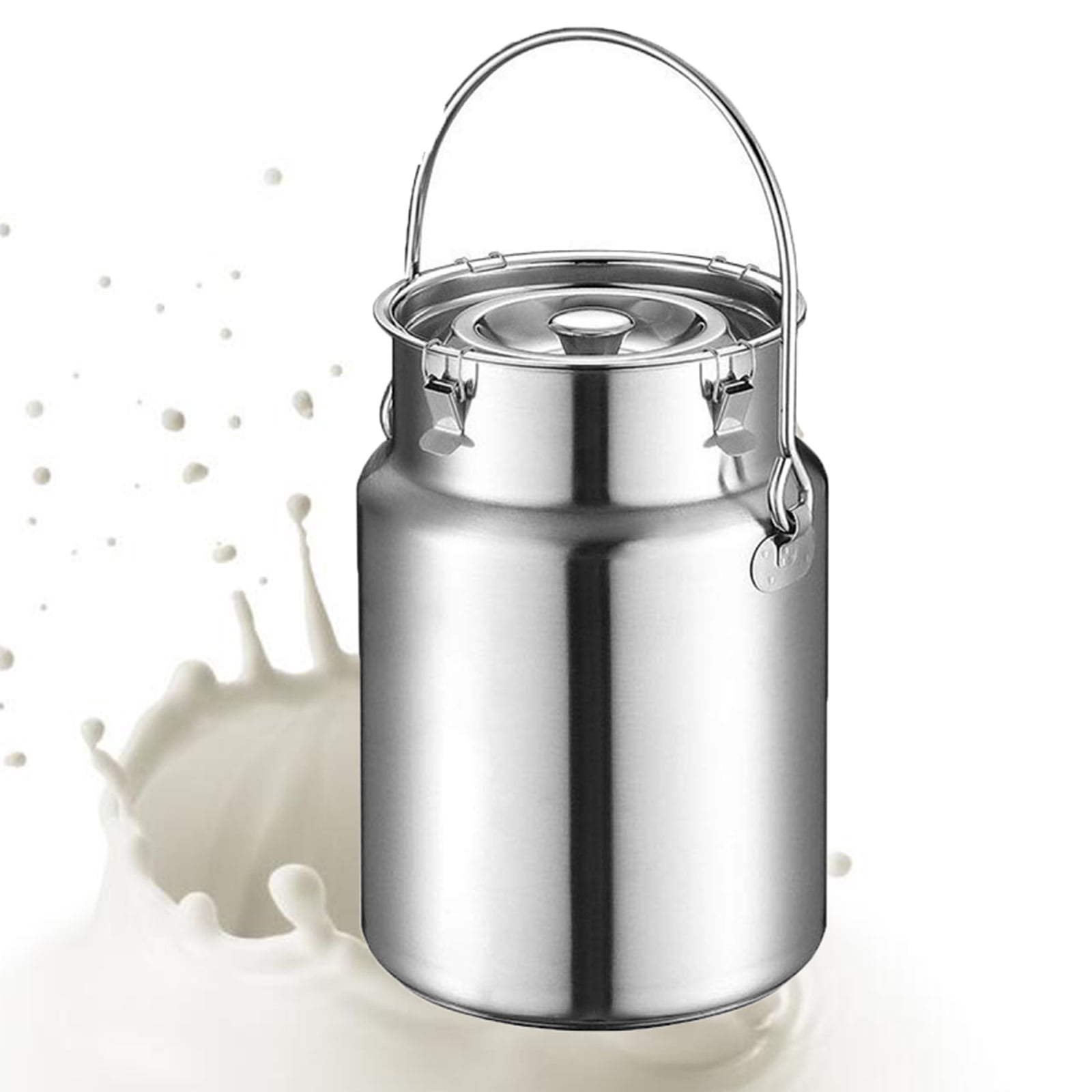 304 Stainless Steel Milk Can for Liquid Solid Storage, Milk Transport ...
