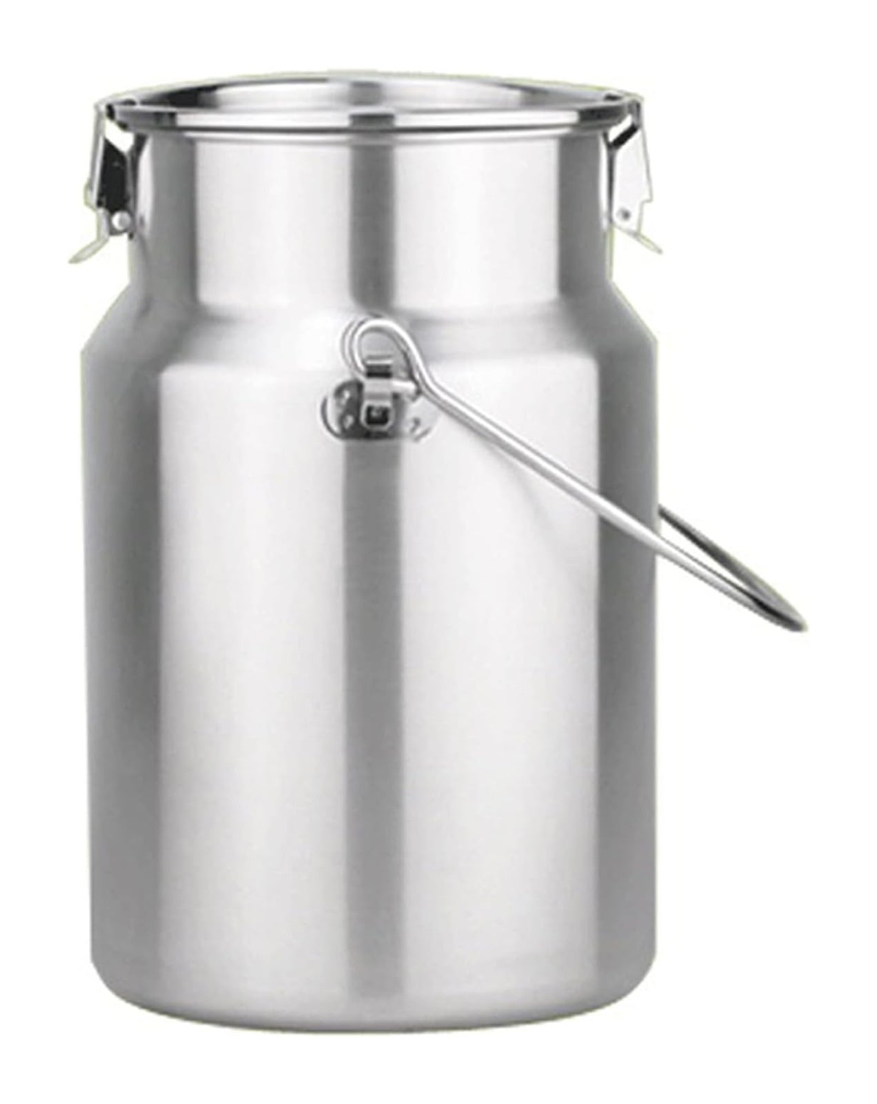 304 Stainless Steel Milk Can With Sealed Lid And Single Handle, Milk ...