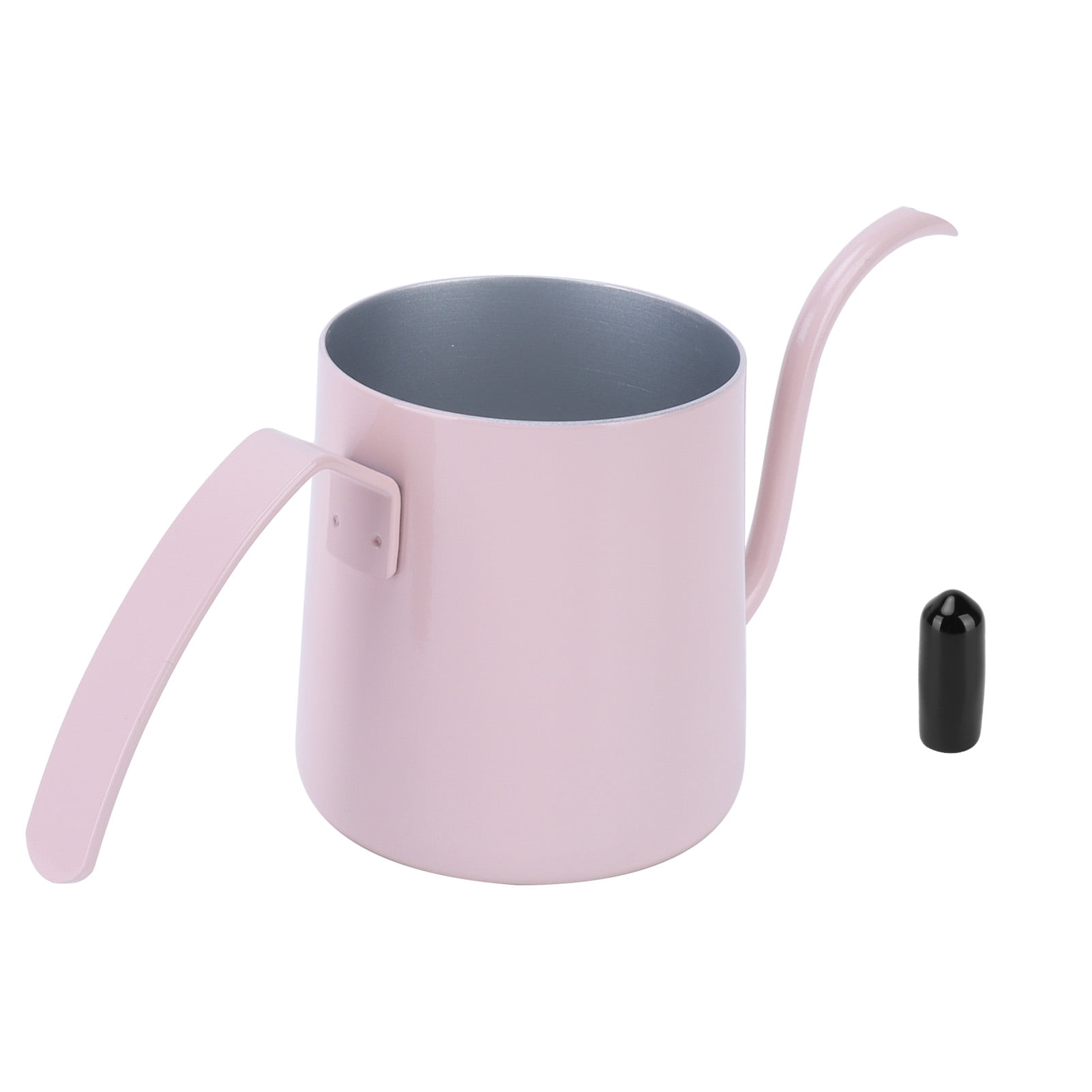 304 Stainless Steel Milk Foam Kettle with Curved Handle 240ml Mini ...