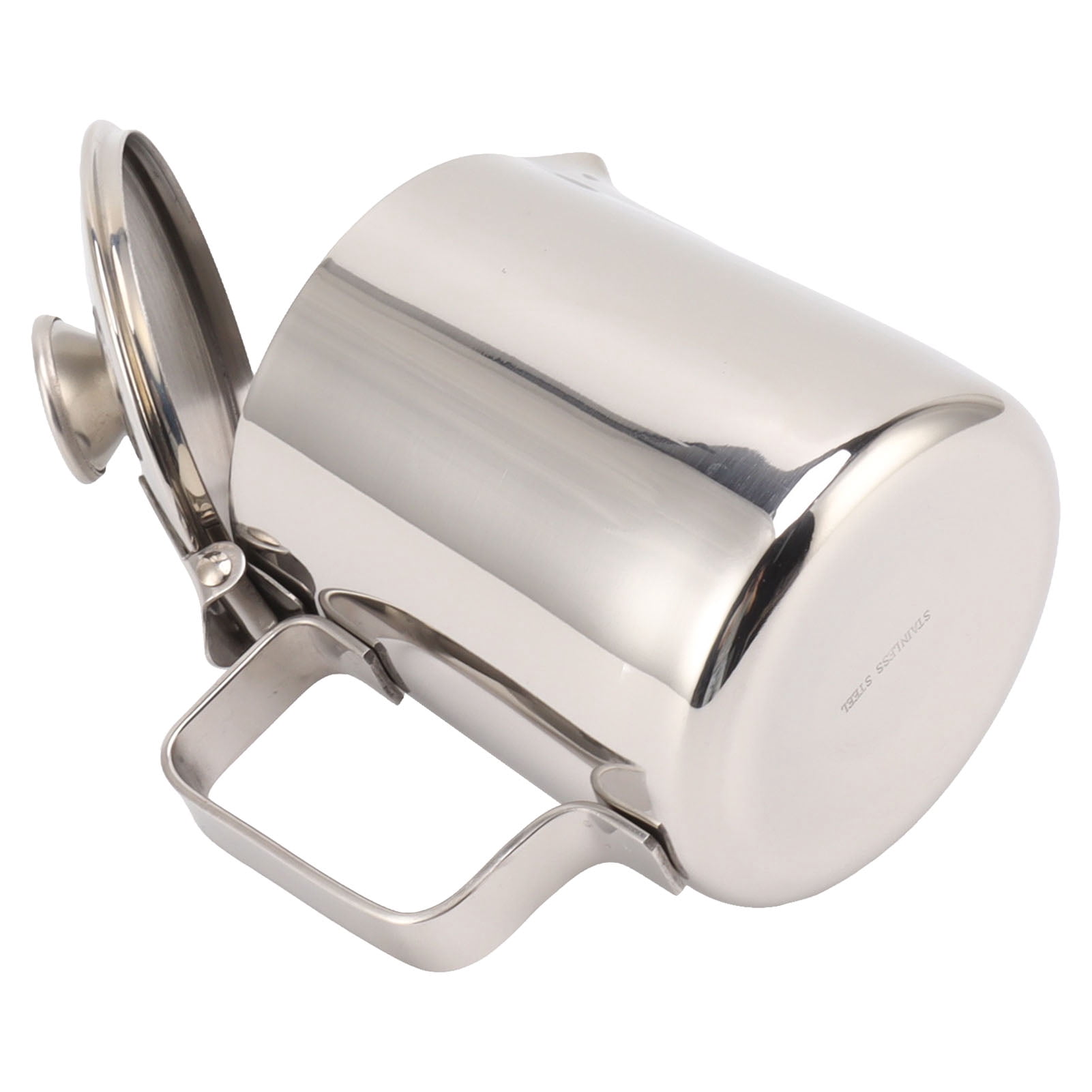 304 Stainless Steel Milk Frother Pitcher, Perfect Foam For Latte Art ...