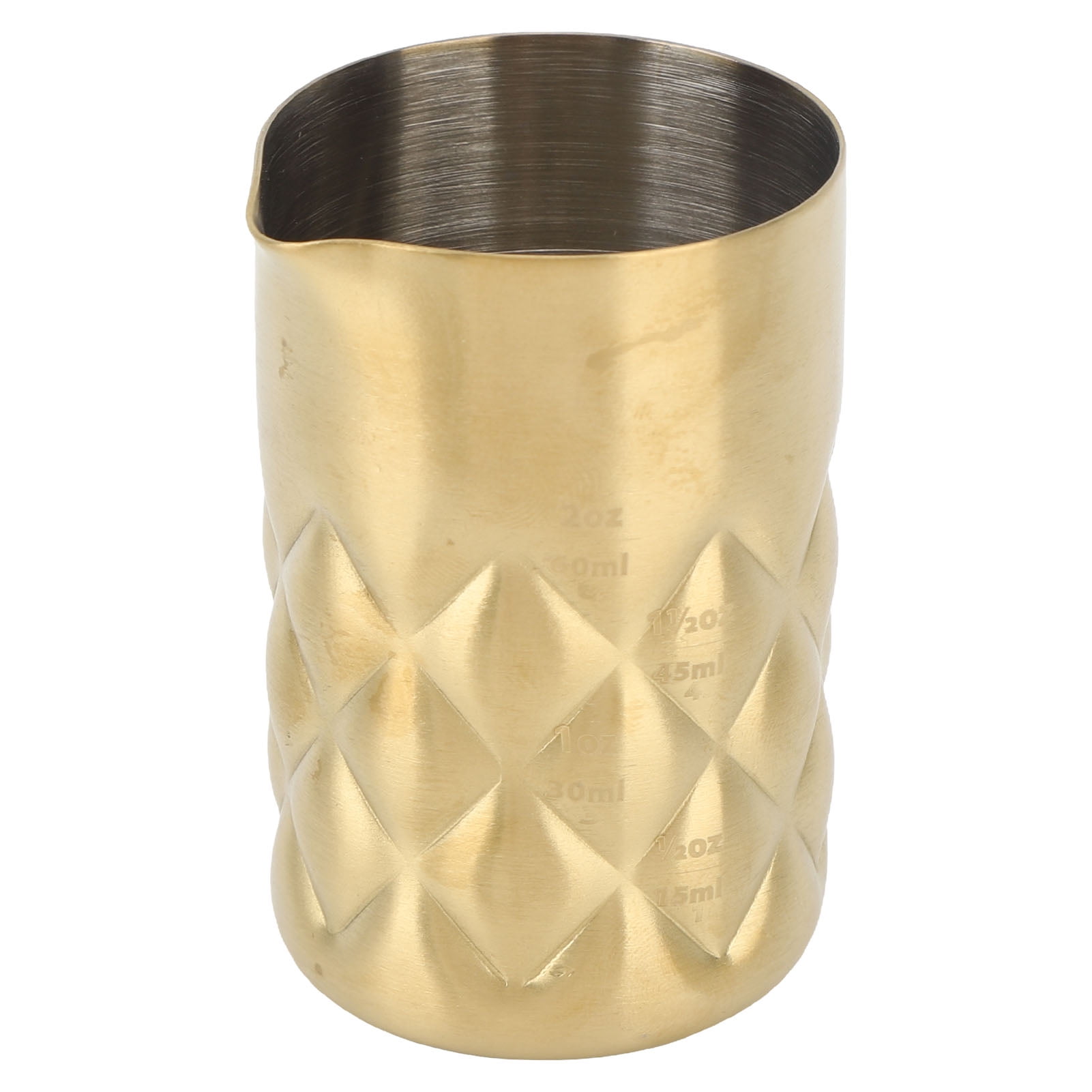 304 Stainless Steel Mixing Glass Rustproof Corrosion Resistance 60ml ...