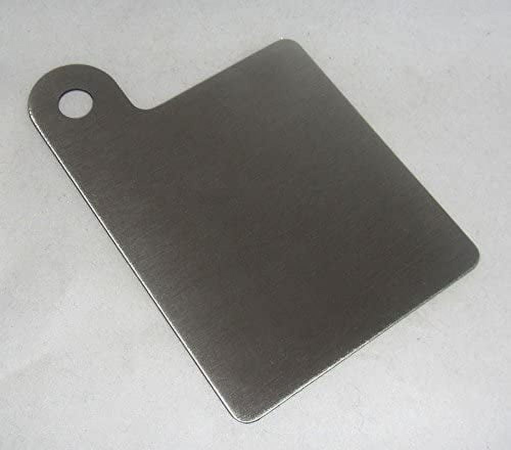 304 Stainless Steel Motorcycle Inspection Sticker Plate 3" x 3.25" Part ...